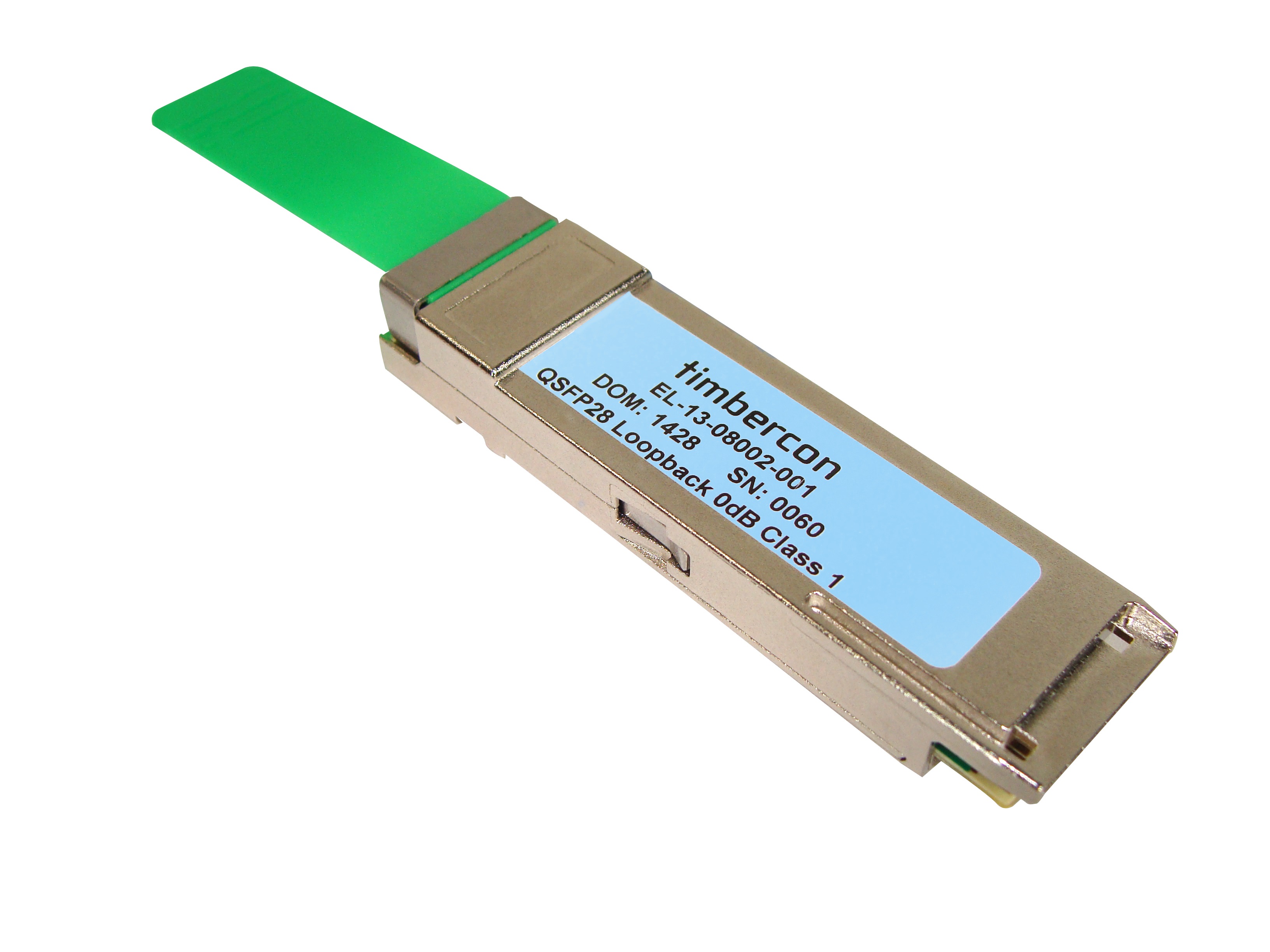 Timbercon Releases High Speed 100Gbps QSFP28 Electrical Loopbacks